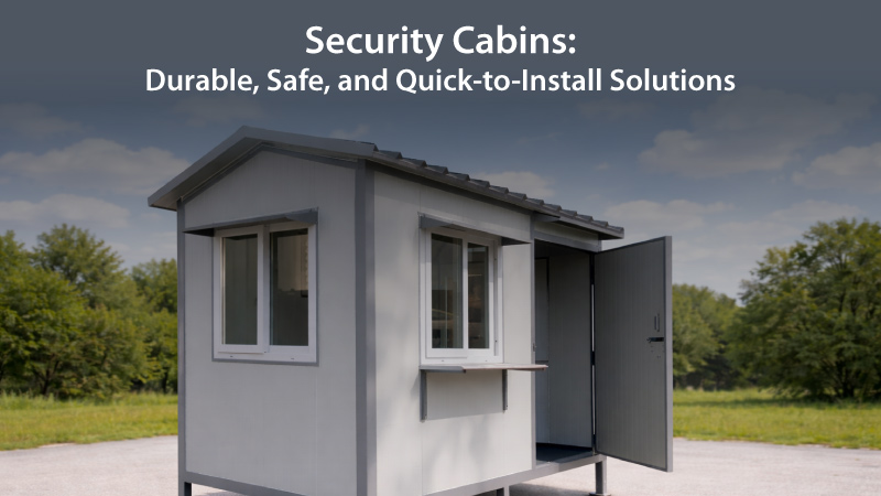 Security Cabin Manufacturer in Ahmedabad